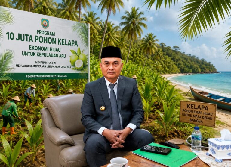 10 Juta Pohon Kelapa Jadi Andalan Baru Aru, Bupati Kaidel Siapkan ...